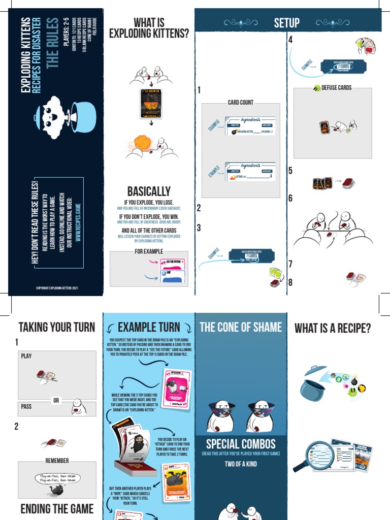 RFD Instructions | PDF | Playing Cards | Card Games