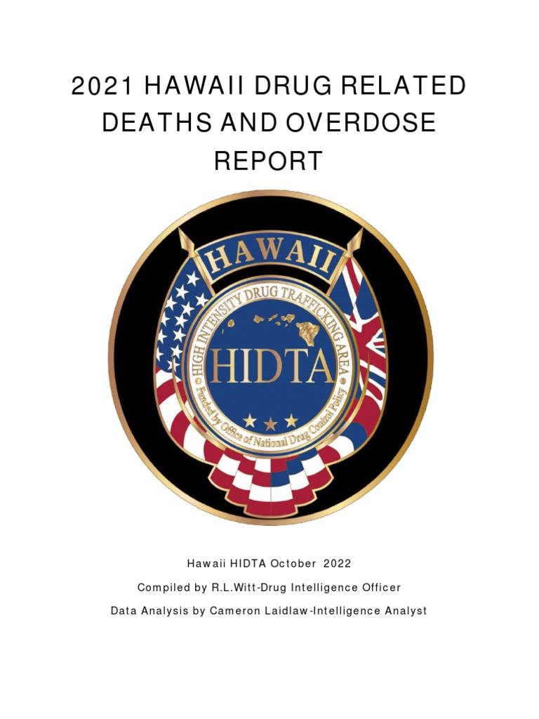 2021 HIDTA Hawaii Drug Death and Overdose Report | PDF | Fentanyl | Heroin