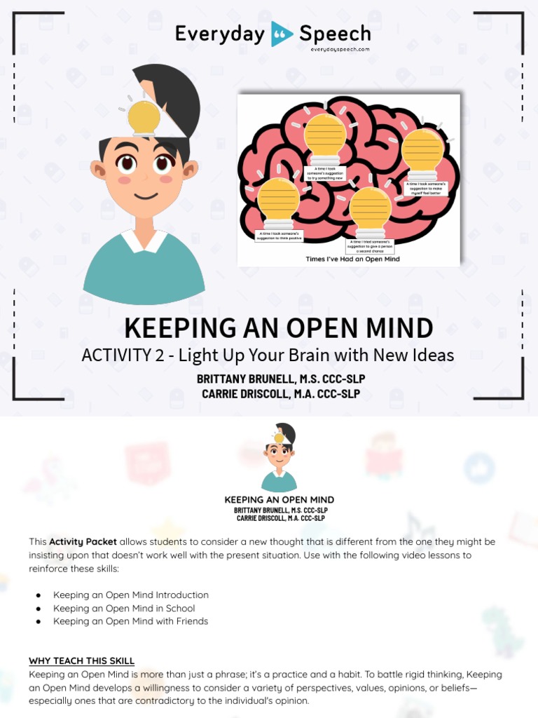 Light Up Your Brain With New Ideas | PDF | Mind | Thought