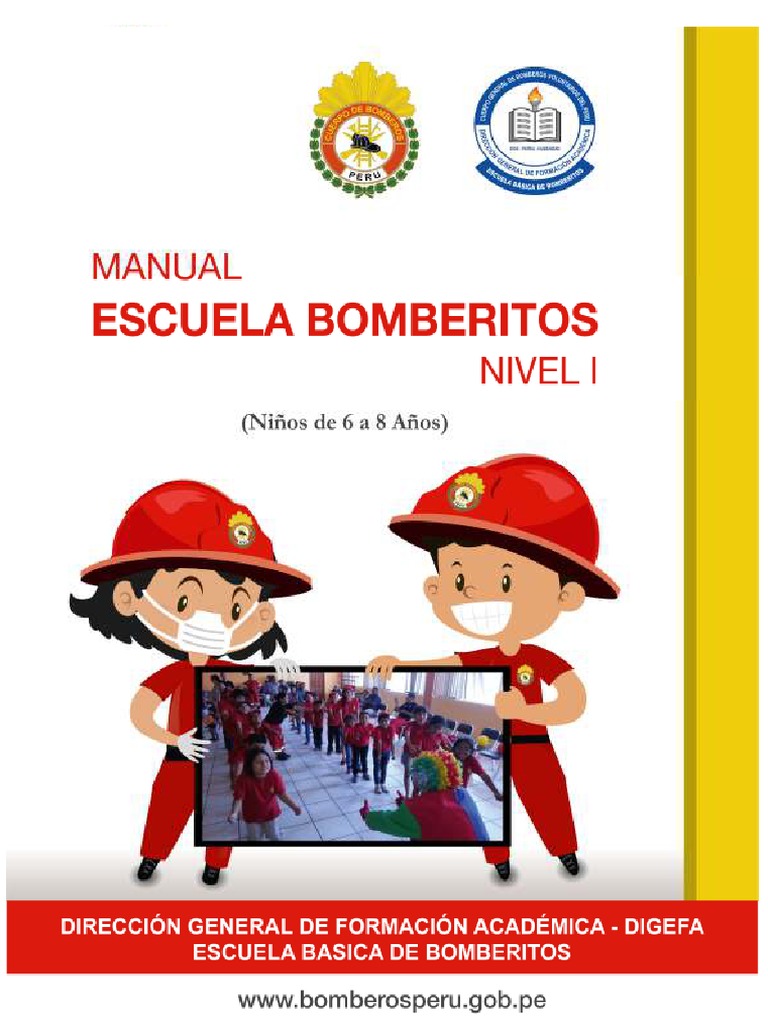 Manual Bomberitos 2019 Nivel I - (6 A 8 Años) 71 Paginas | Descargar gratis PDF | Bombero | Maestros