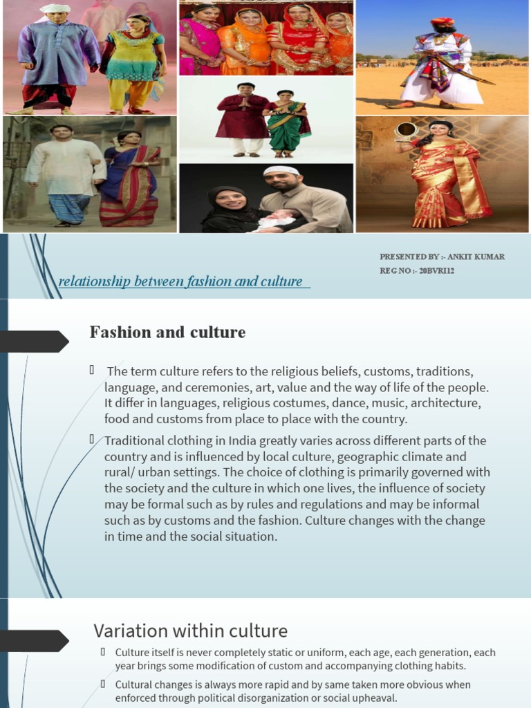 Fashion's Cultural Influence | PDF | Human Appearance | Softlines (Retail)