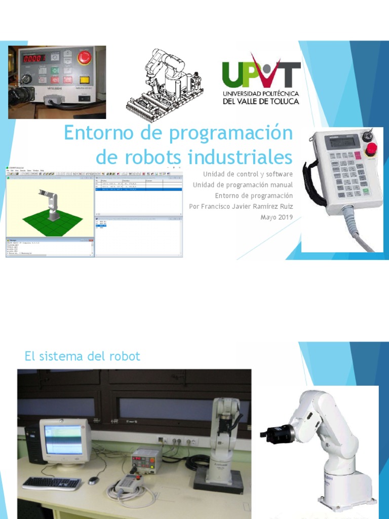 Entorno de Programación de Robots Industriales U2 | PDF | Robot | Robótica
