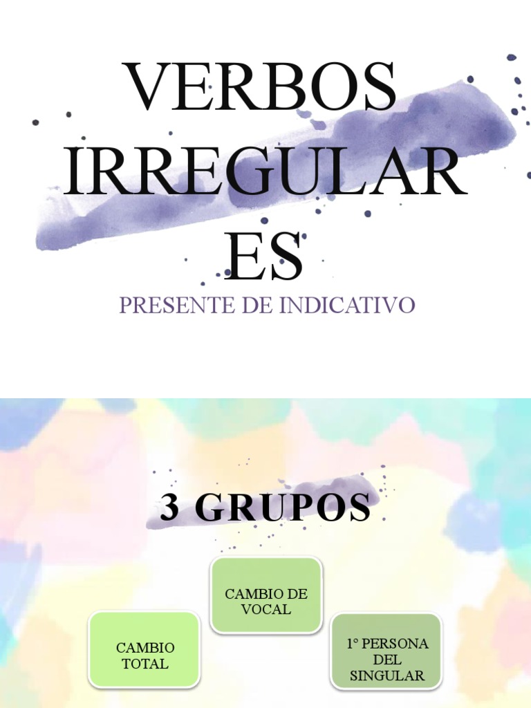 Verbos Irregulares | PDF