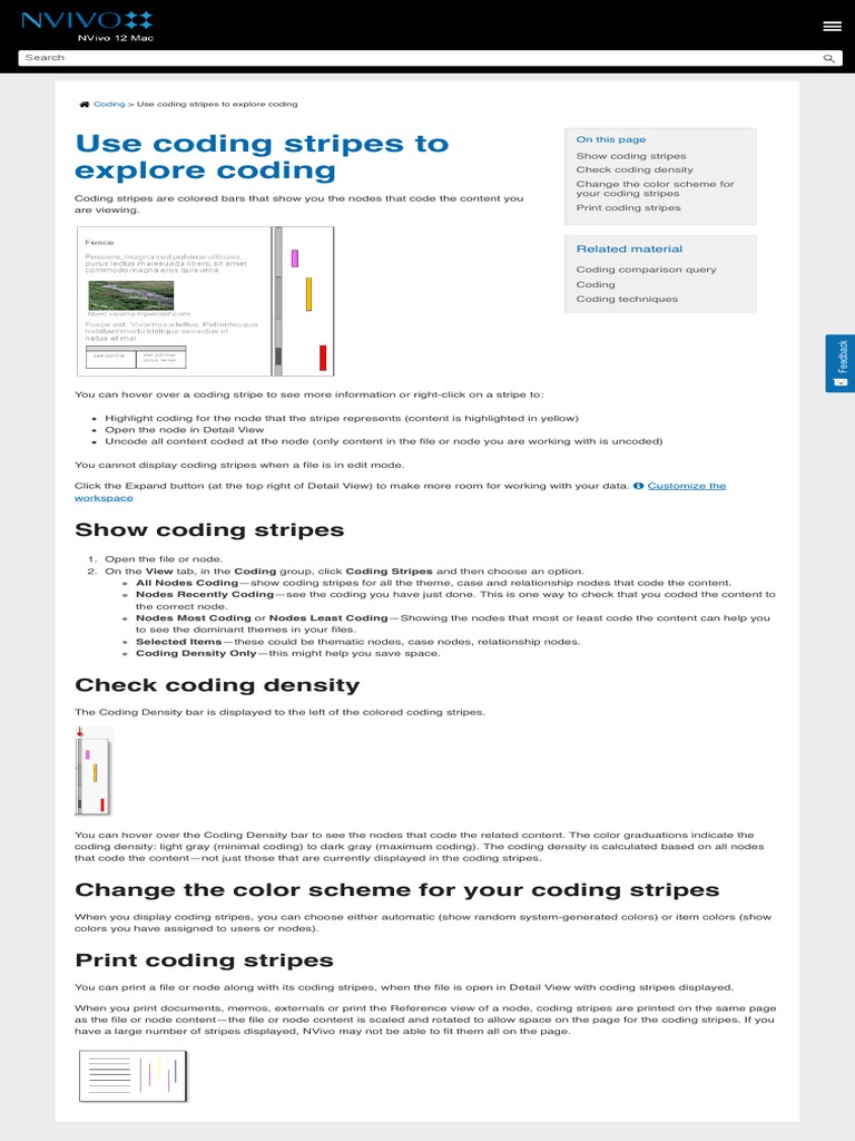 Use Coding Stripes To Explore Coding Pdf Computer Data Information Technology Management 1171
