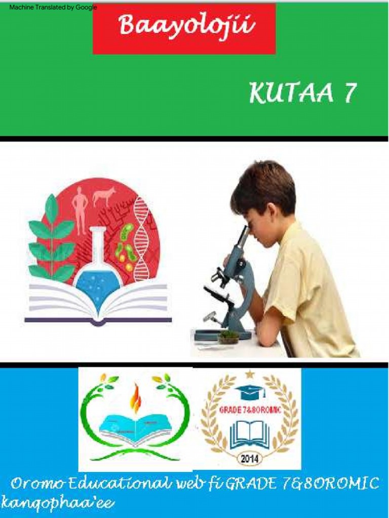 Kitaaba Baayolojii Kutaa 7 OEW Boqonnaa 1 Fi 2 | PDF | Foods | Cell ...