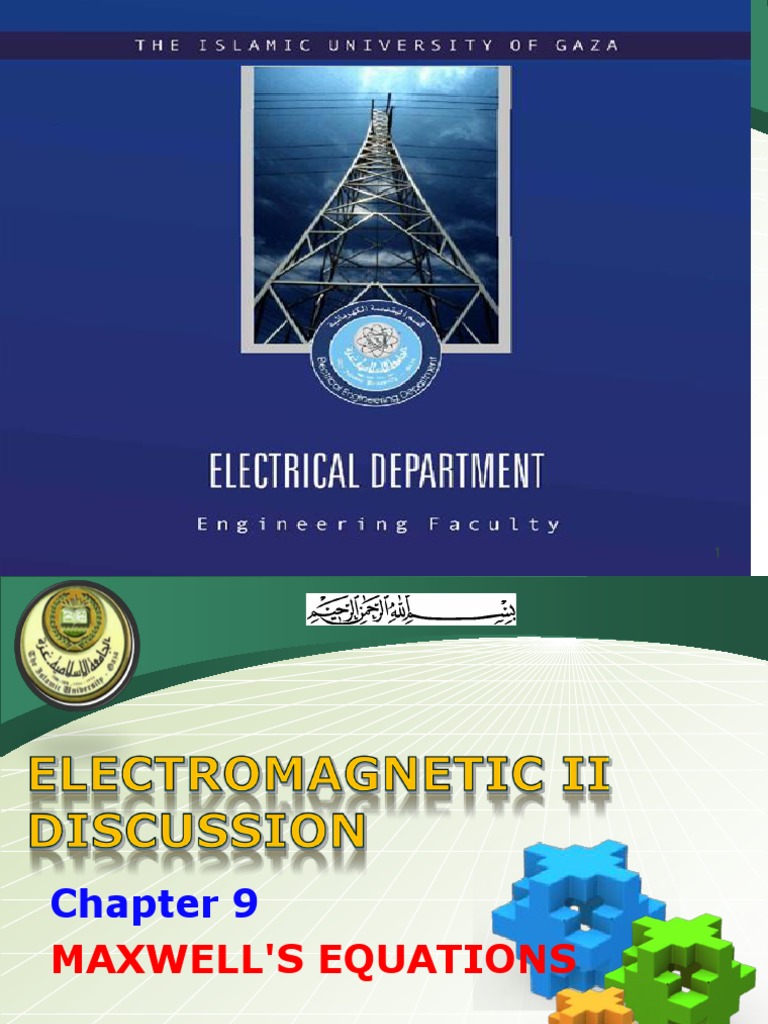 EM Dis CH 9 Part 2 | PDF | Capacitor | Magnetic Field