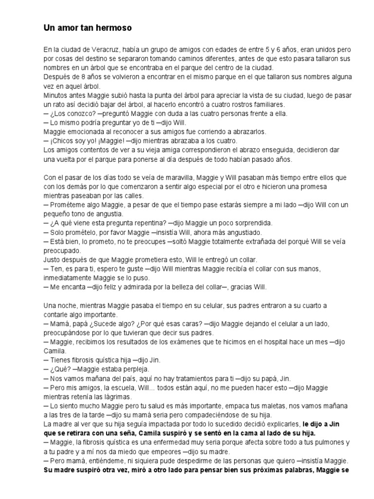 Un Amor Tan Hermoso | PDF