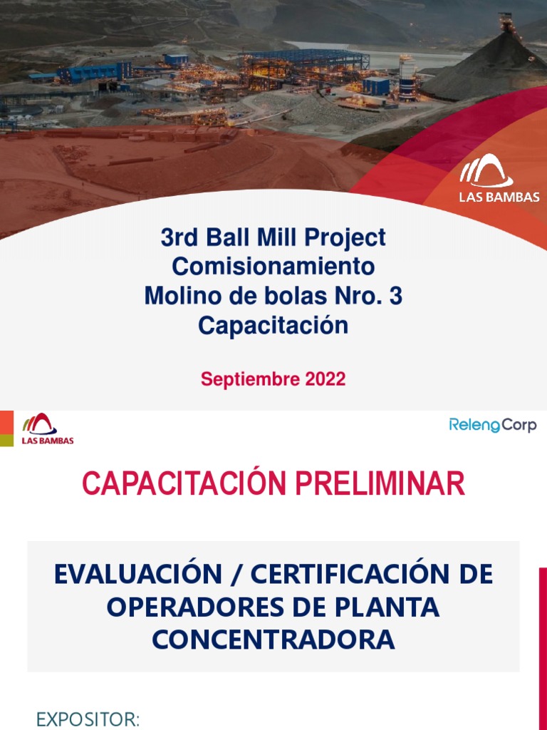MLB Procedimiento-Protocolo C2 Molino de Bolas Nro. 3 Rev B | Descargar gratis PDF | Agua ...