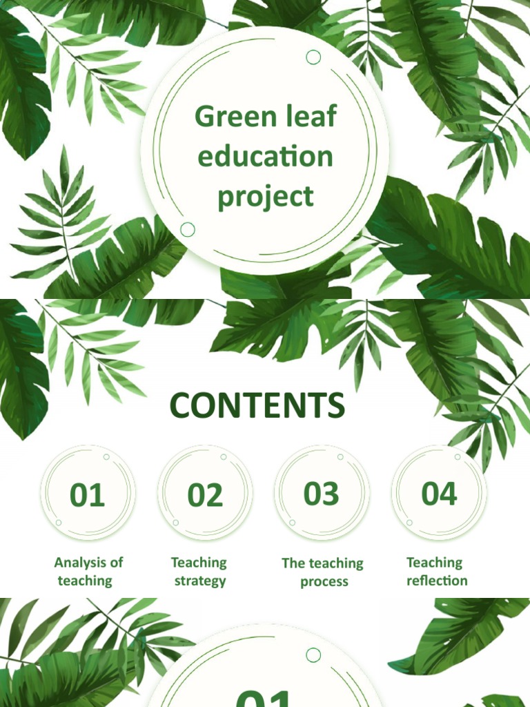 Green Leaf Education Project | PDF | Computing | Information Technology