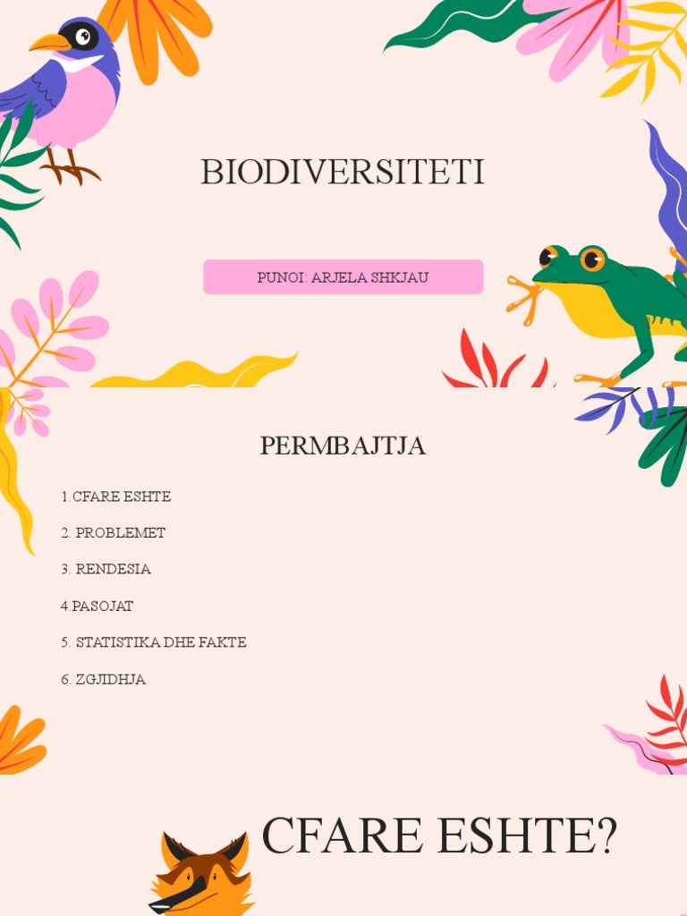 Biodiversiteti | PDF