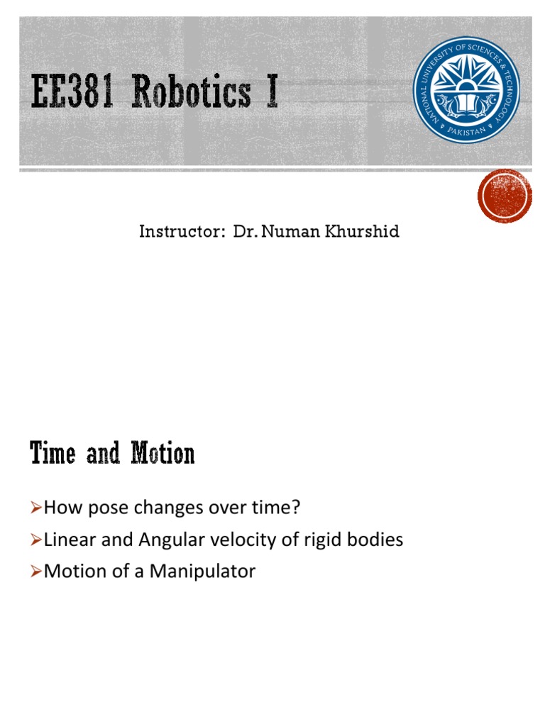 Ee381 Lec1 Week6 Pdf Euclidean Vector Velocity
