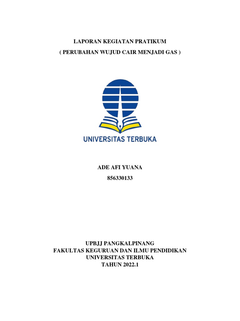 Laporan Praktikum Titik Lebur Es | PDF