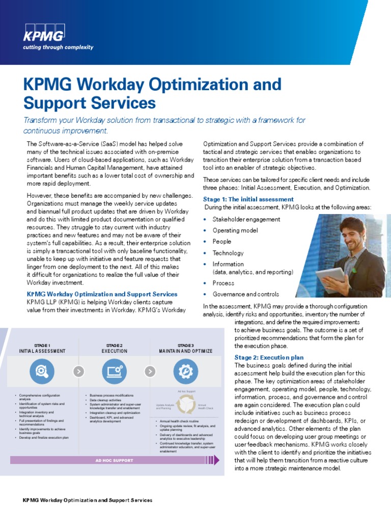 KPMG Workday Optimization Support | PDF | Business | Information Technology