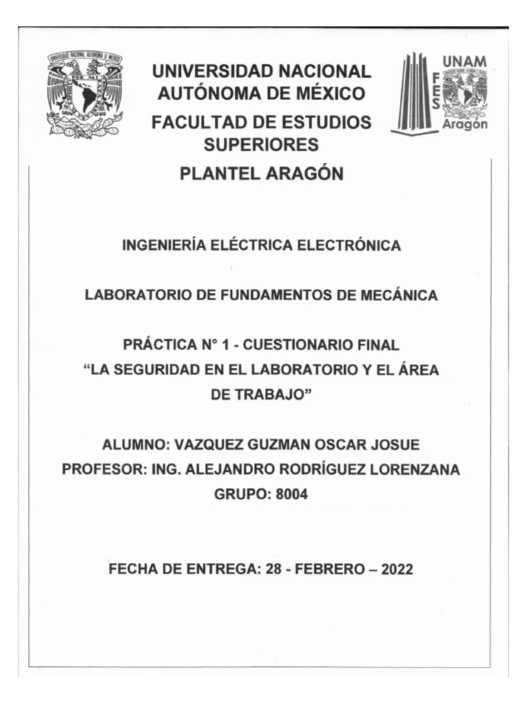 Practica 1 APM - Cuestionario Final | PDF