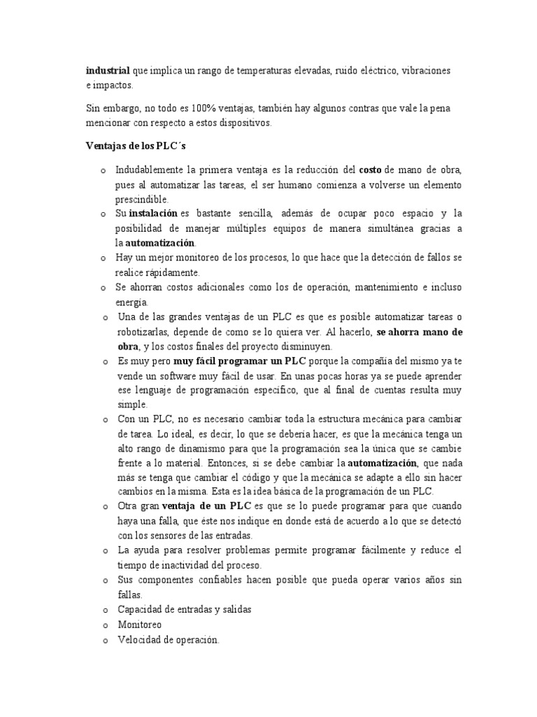 Estructura De Los Controladores Lógicos Programables 13 15 Pdf Controlador Lógico