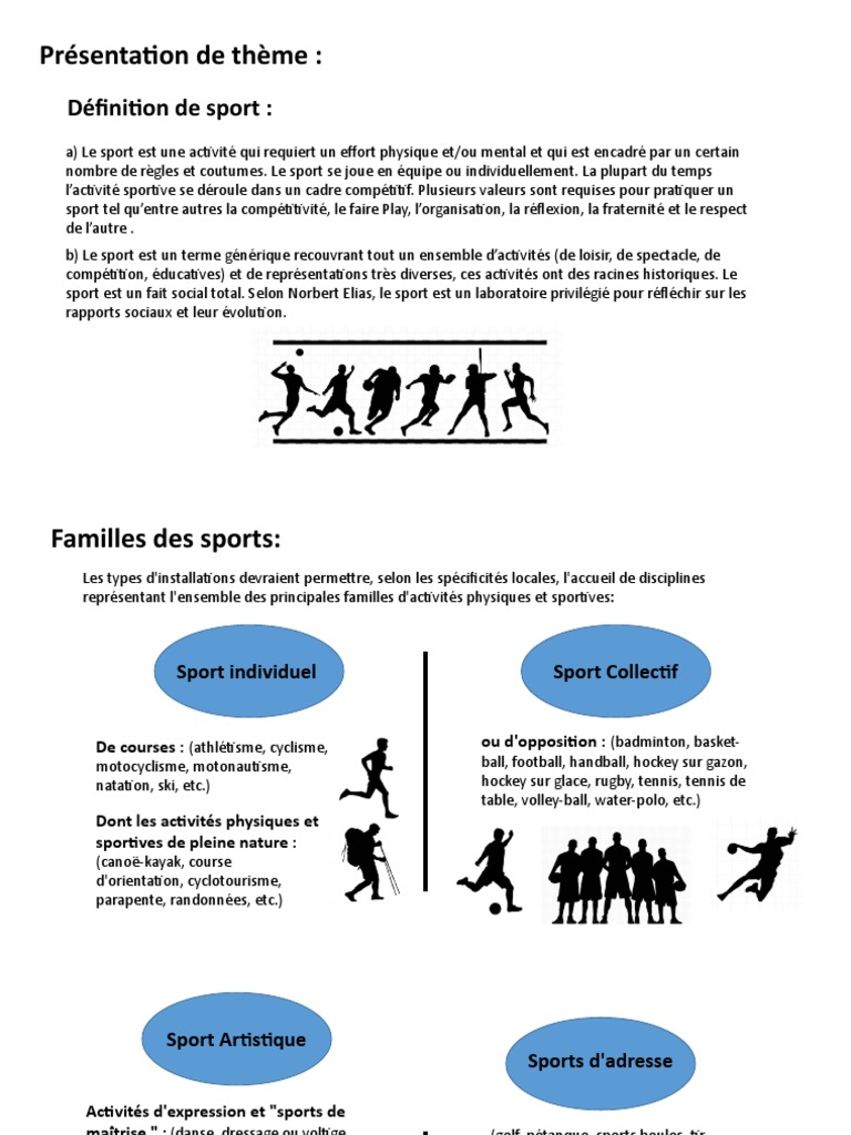 Définition et types de salles omnisports | PDF | Des sports | Loisirs