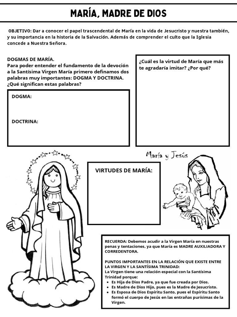 María, Madre de Dios | PDF