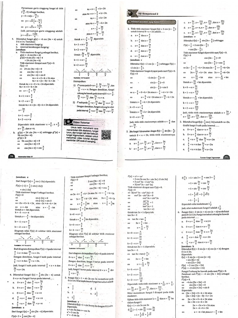 Mat 12 Bab 2 Ujikom 2 | PDF
