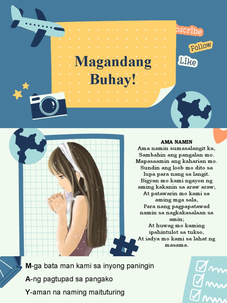 Mga Pangako - Esp 6 Presentation | PDF