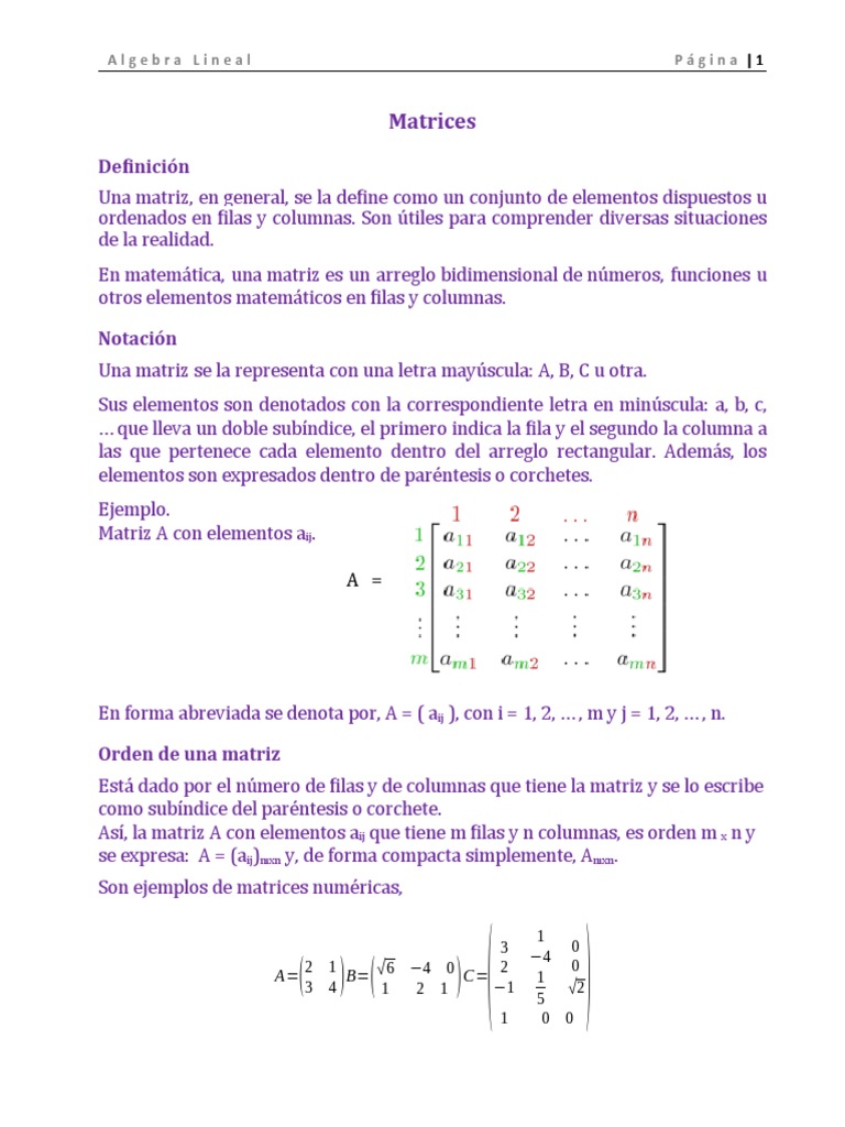 BMA03.12 - MatricesOperaciones166 | PDF | Matriz (Matemáticas ...