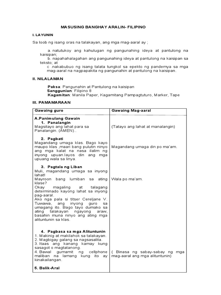 Tuwawa Grade 8 | PDF