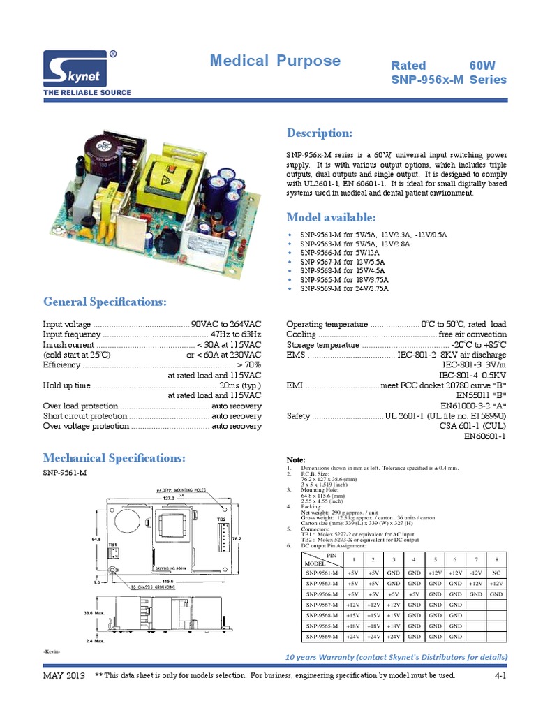 SNP 9568 M | PDF | Electronic Engineering | Electric Power