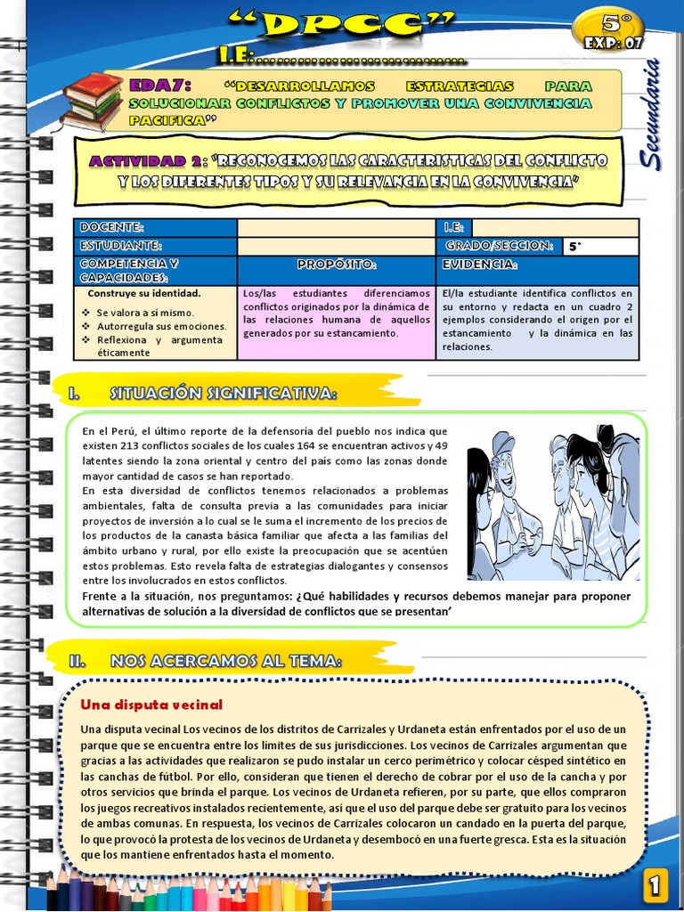 5° Dpcc. Actv.02 Exp.7 | PDF | Violencia | Ideologías