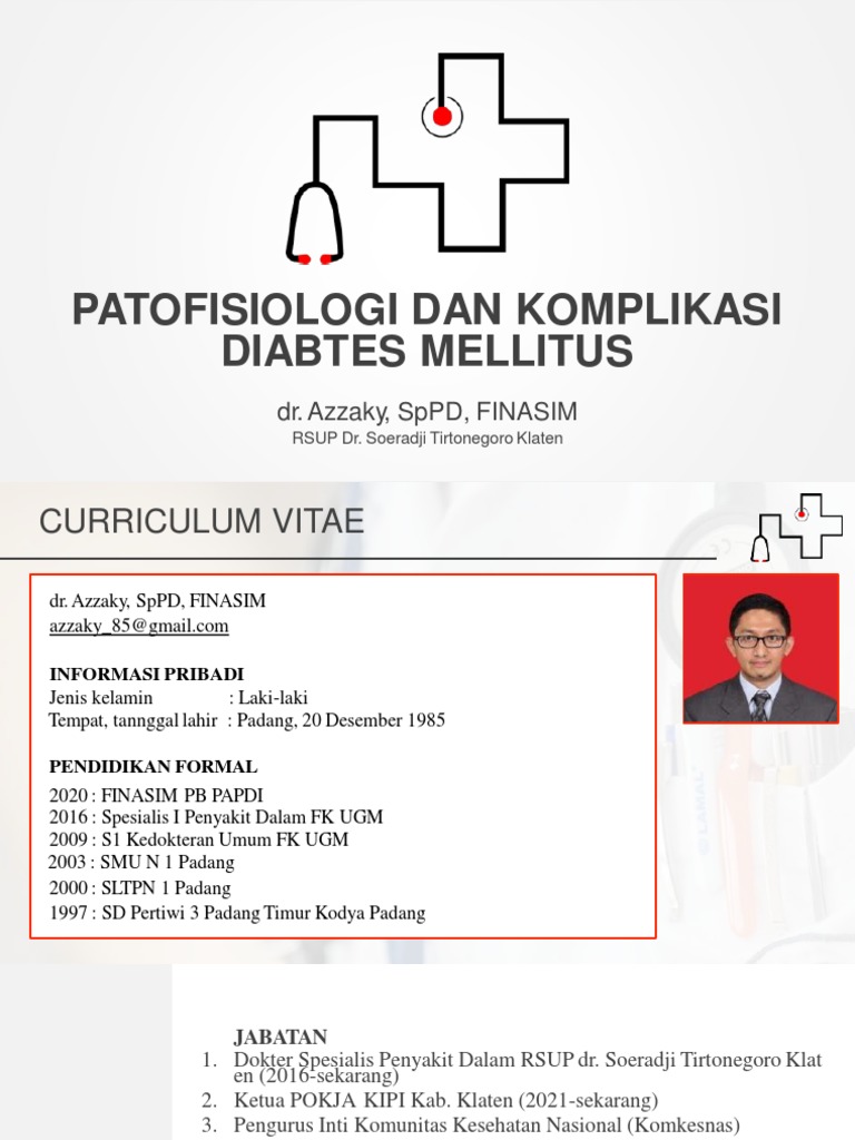 Patofisiologi Dan Komplikasi Diabetes Mellitus | PDF