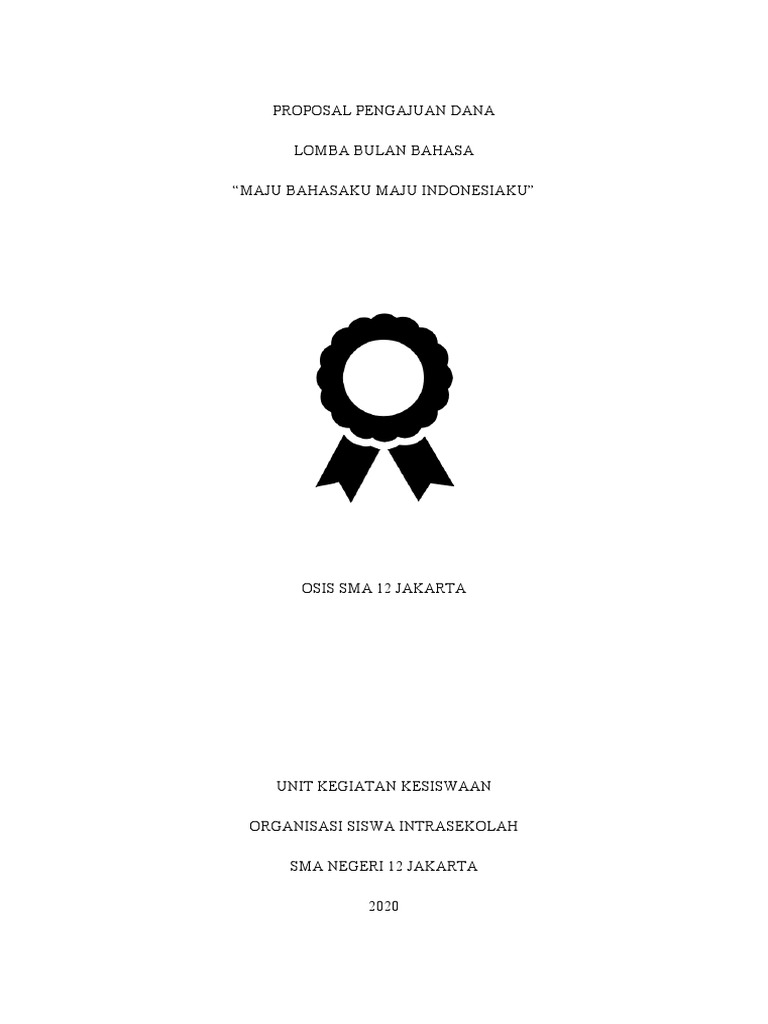 Proposal Pengajuan Dana | PDF