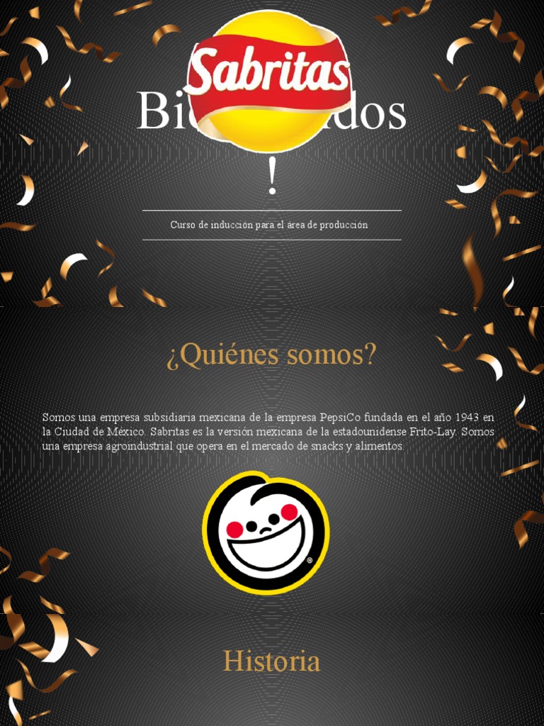 Sabritas - Curso de Induccion | PDF | Pepsi Co | Economias