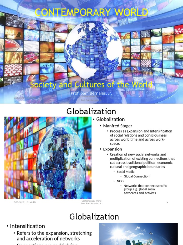 Contemporary World - Prof. Sam Bernales, Jr. | PDF | Human Migration ...