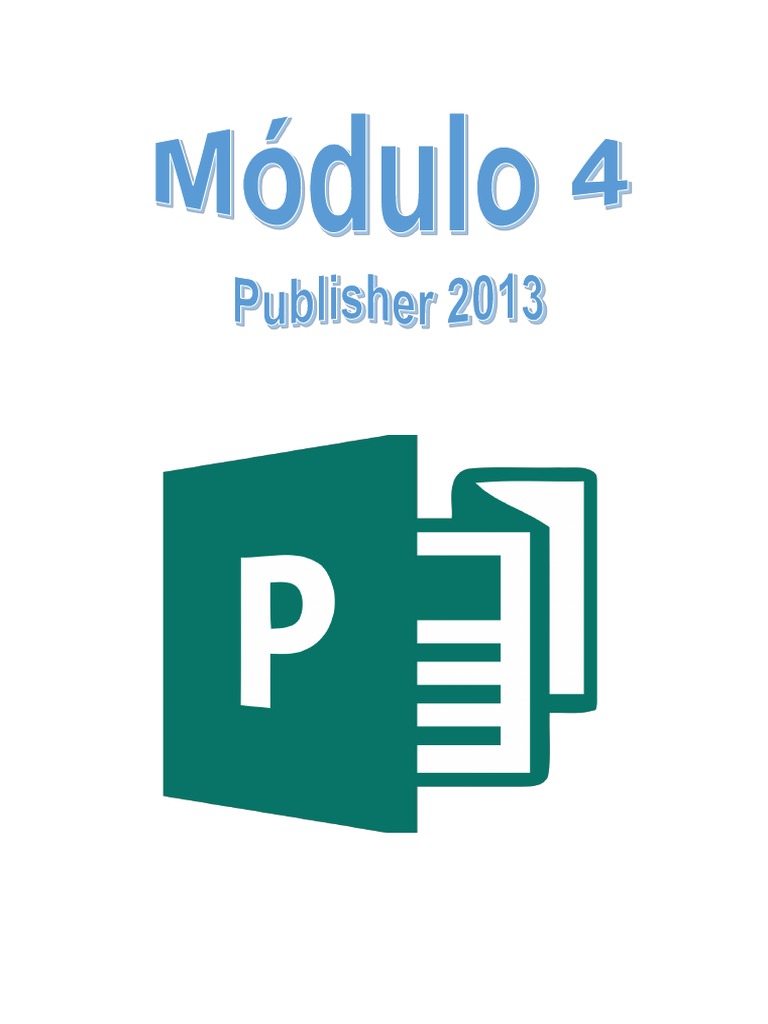 Computo 4to Intro de Publisher 04-11 | PDF | Microsoft | Microsoft Windows