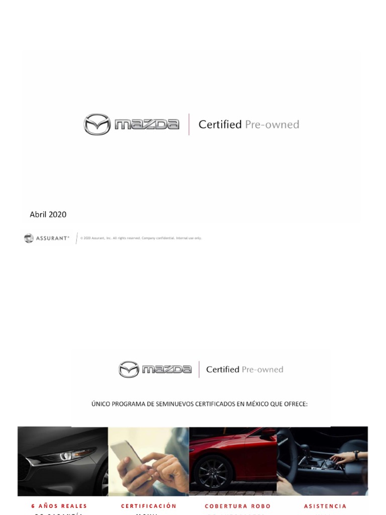 CPO Mazda Veracruz | PDF | Vehículos | Vehículo de motor
