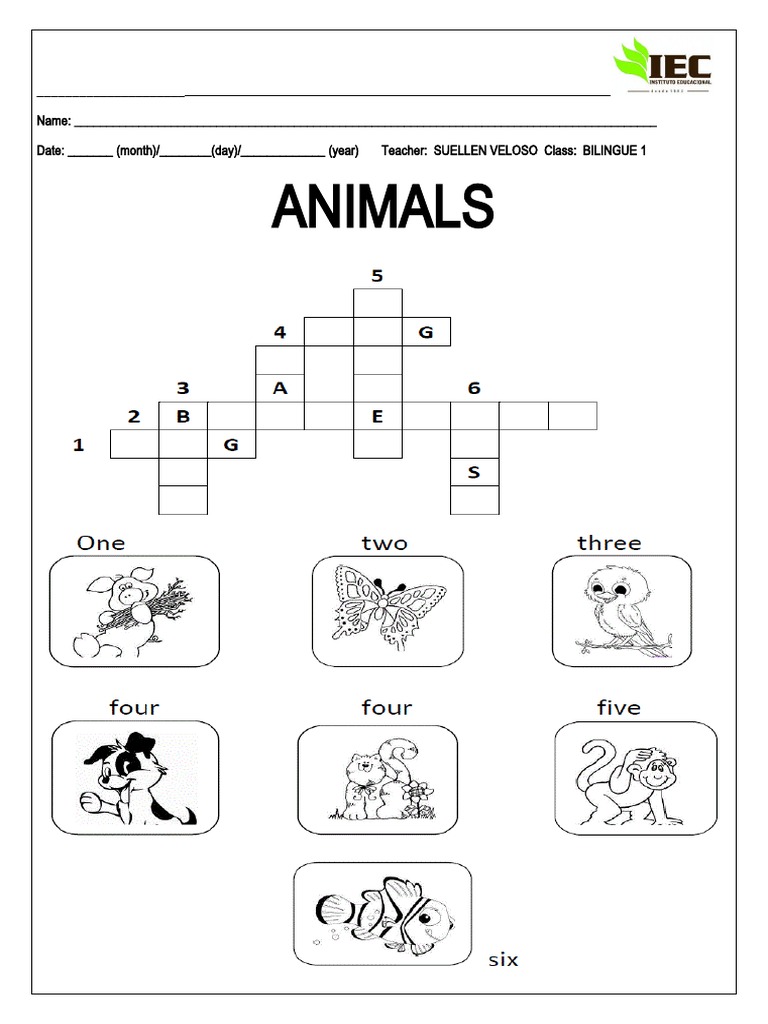 B1 - Animals 1 | PDF