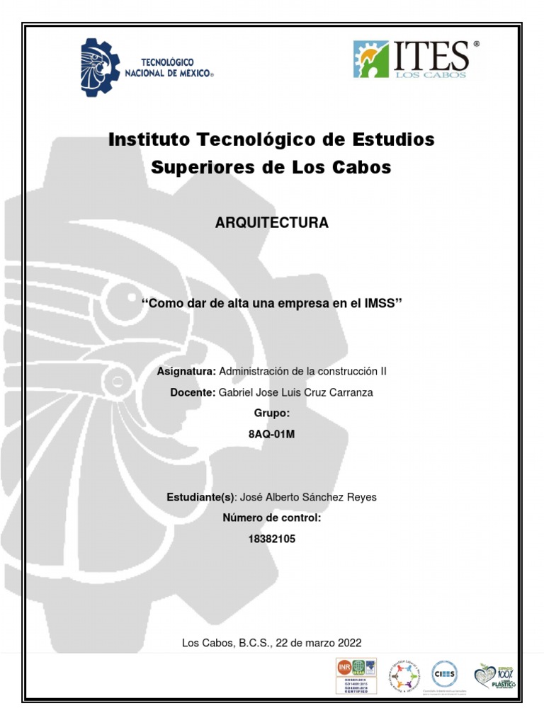 1.3 Como Dar de Alta Una Empressa en Imss | PDF