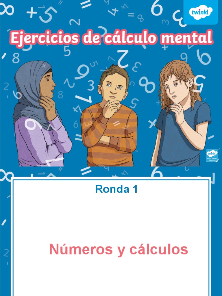 Ejercicios de Calculo Mental | PDF