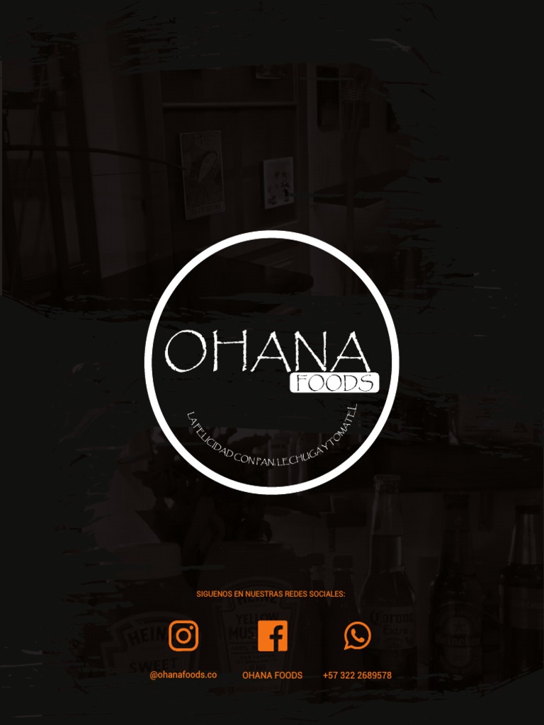Menu Ohana 2 | PDF | Hamburguesas | Queso