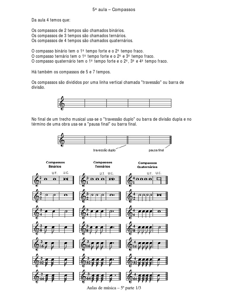 5a Aula - Compassos - 1 | PDF