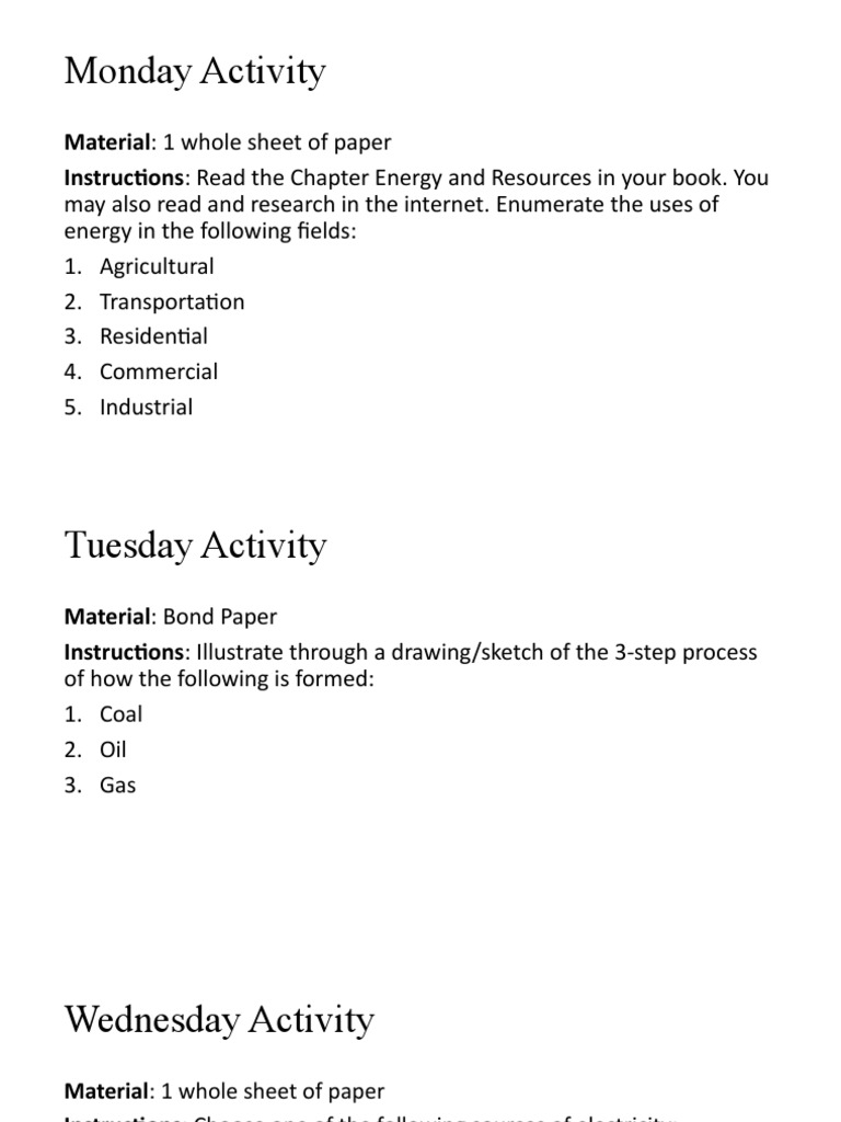 Earth Science Activity (Oct11-14) | PDF | Science & Mathematics
