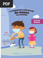 Actividades Didácticas de Lavado de Manos | PDF | Lavado de manos | Higiene