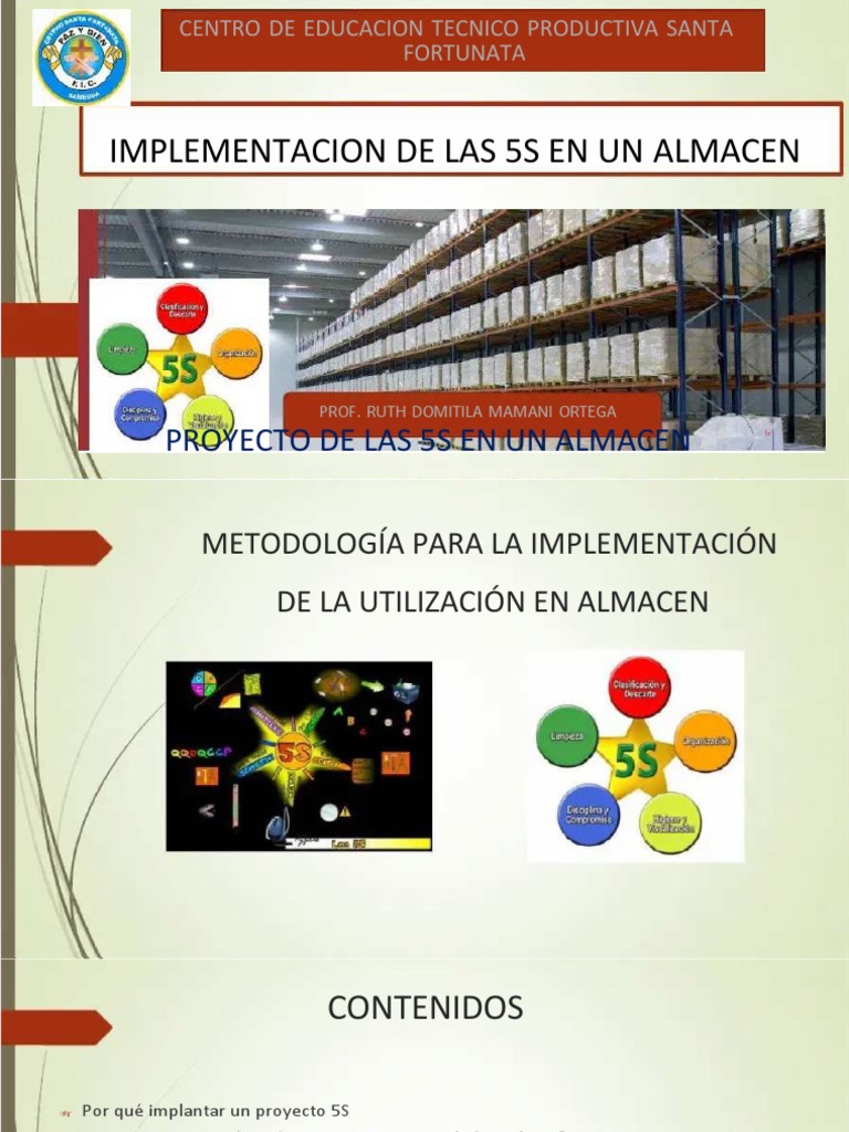 PDF Implementacion de Las 5s en Un Almacen PDF | PDF | Procesos de negocio | Lean Manufacturing