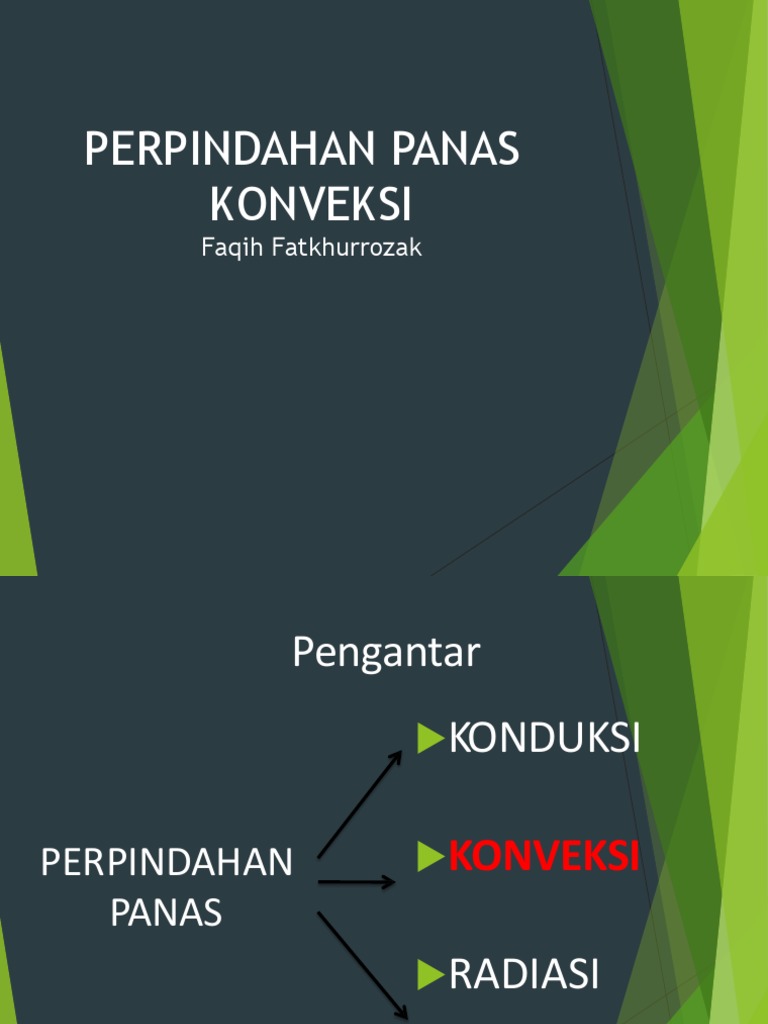 Perpindahan Panas KONVEKSI | PDF | Metode & Bahan Ajar | Sains & Matematika