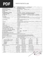 Hydrostatic Tables for Ship Stability | PDF | Transparent Materials ...