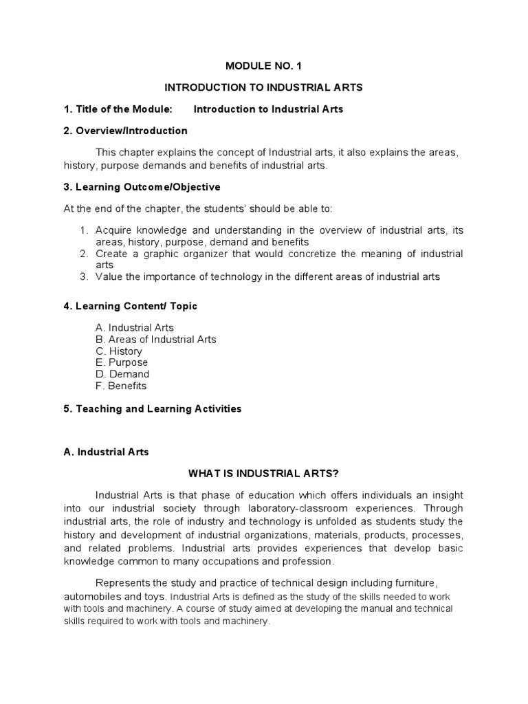 Tvted Tle Ic 21c Module 1 | PDF | Learning | Teaching Method
