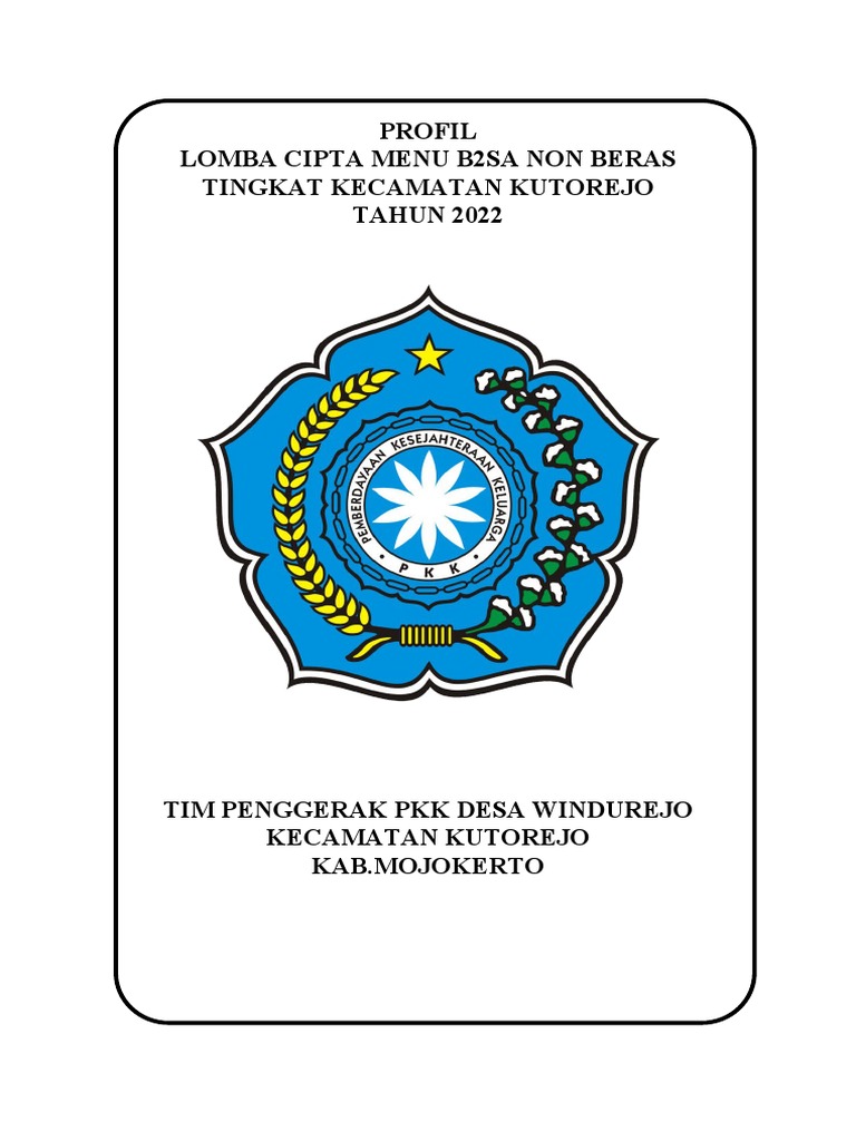 Profil Lomba Cipta Menu Kec. | PDF