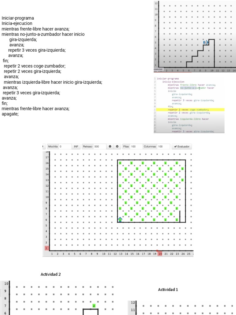 Karel Ejercicios | PDF
