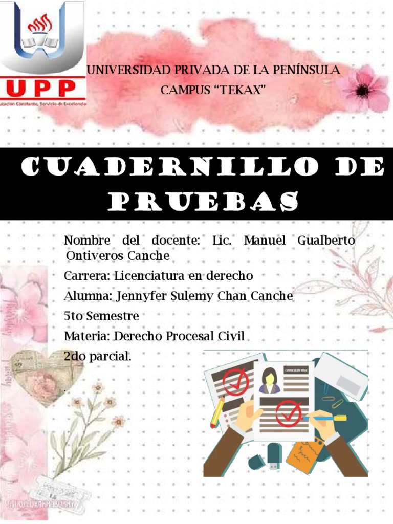 Cuadernillo de Pruebas | PDF