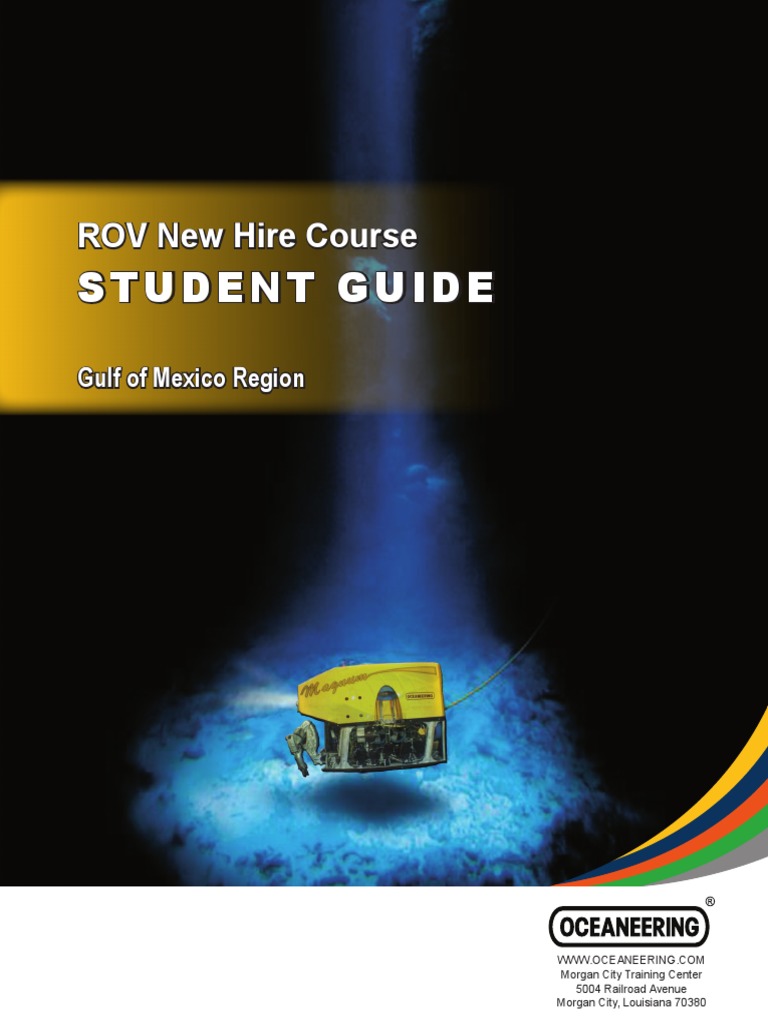 Guide Oceaneering | PDF | Telemetry | Manufactured Goods