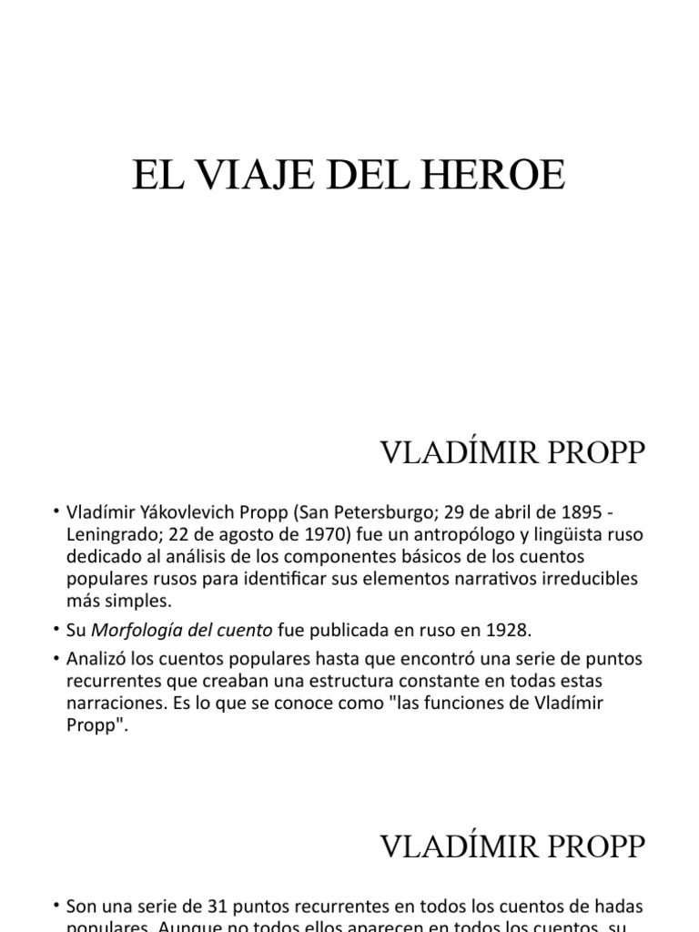 El Viaje Del Heroe | PDF | Ficción general