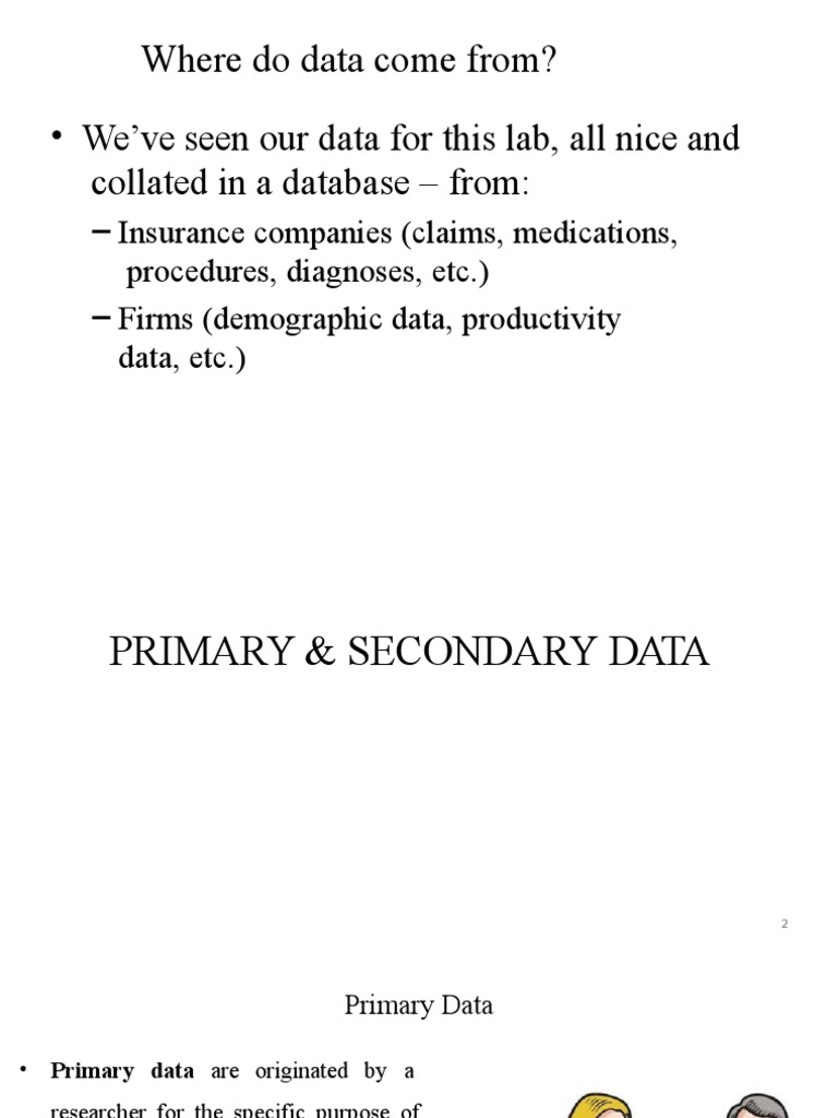 09 Primary & Secondary Data, Research Error | PDF | Sampling ... 09 Primary & Secondary Data, Research Error | PDF | Sampling ...